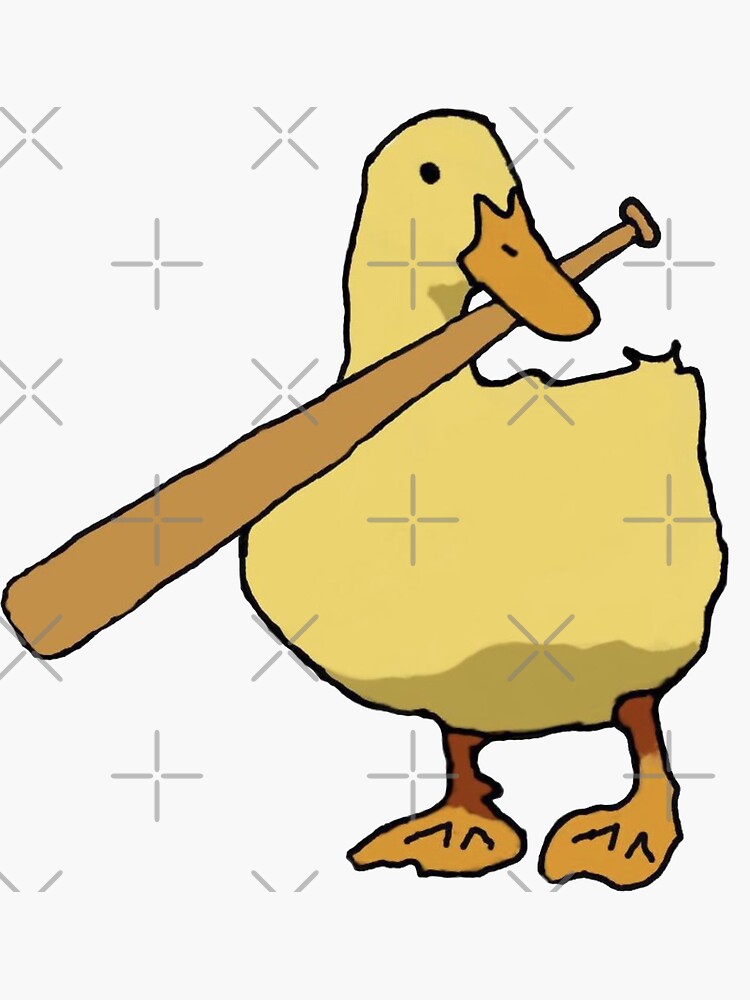 "Mess with the Quack you get the Whack" Sticker for Sale by EMWStudio ...