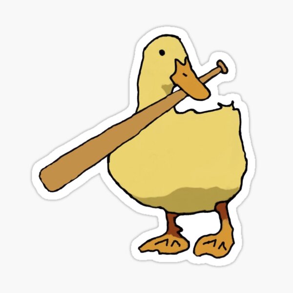 "Mess with the Quack you get the Whack" Sticker for Sale by EMWStudio ...