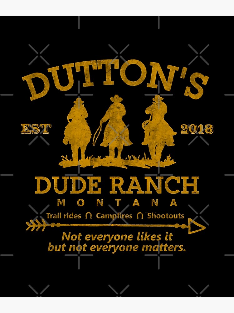 Póster «Flechas de Yellowstone Dutton Ranch a Flechas de Yellowstone ...