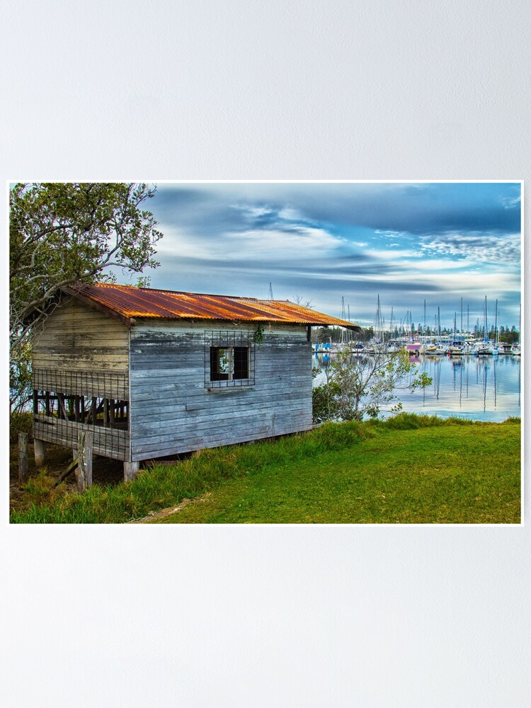 "The Shack" Poster by JadeWelchBirds | Redbubble