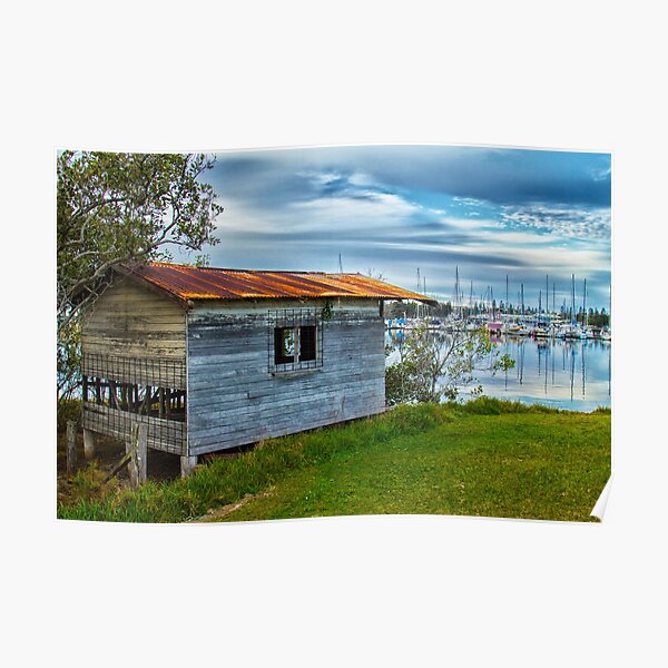 "The Shack" Poster by JadeWelchBirds | Redbubble
