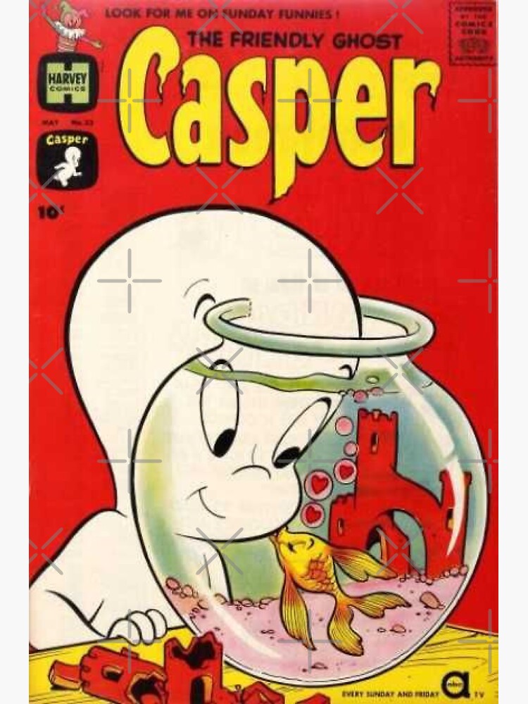 "Casper - vintage comic" Sticker for Sale by auroragalavis | Redbubble