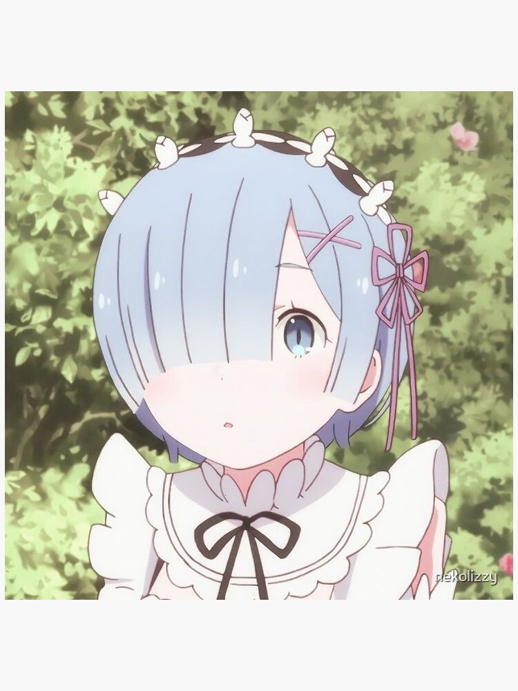 "Rem Re:Zero" Sticker for Sale by nekolizzy | Redbubble