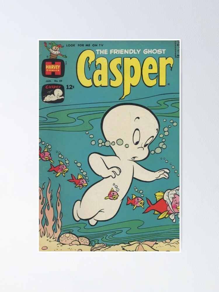 "Casper - vintage comic" Poster for Sale by auroragalavis | Redbubble