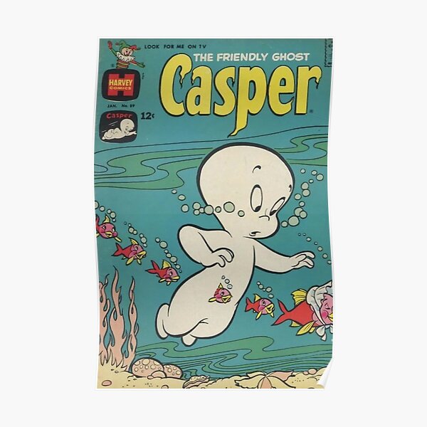 "Casper - vintage comic" Poster for Sale by auroragalavis | Redbubble