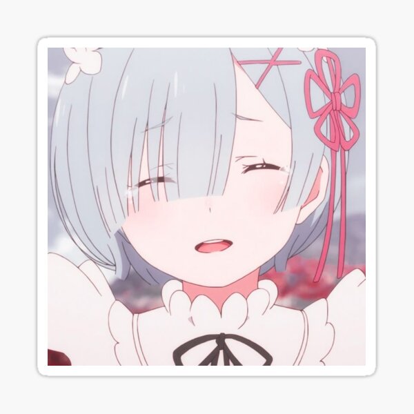 "Rem Re:Zero" Sticker for Sale by nekolizzy | Redbubble