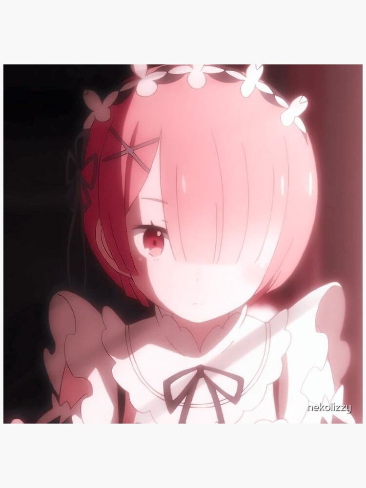 "Ram Re:Zero" Sticker for Sale by nekolizzy | Redbubble