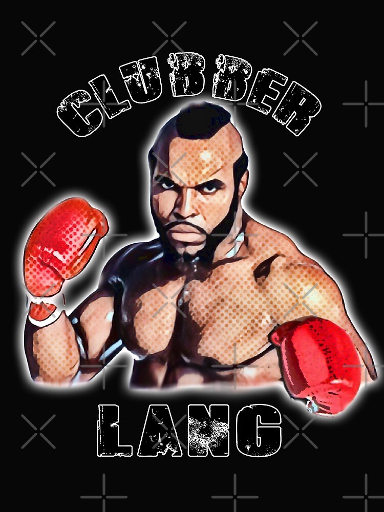 "Clubber Lang" Poster by JTK667 | Redbubble