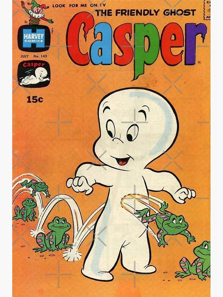 "Casper - vintage comic" Sticker for Sale by auroragalavis | Redbubble