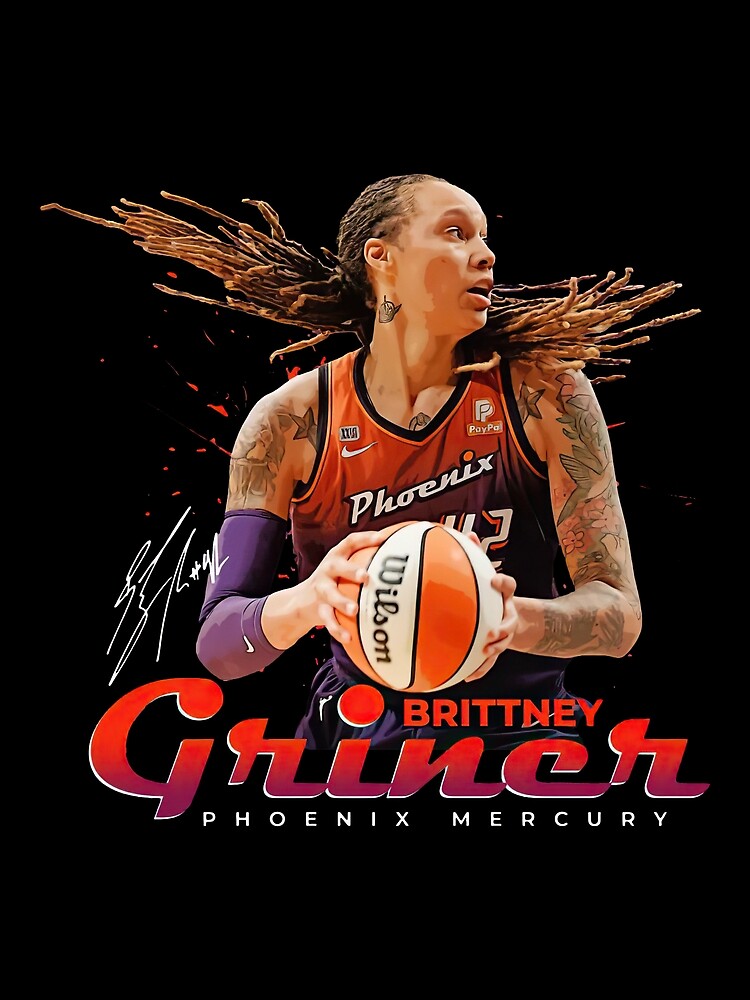 "Brittney Griner Play Ball" Poster for Sale by Donnaunique | Redbubble