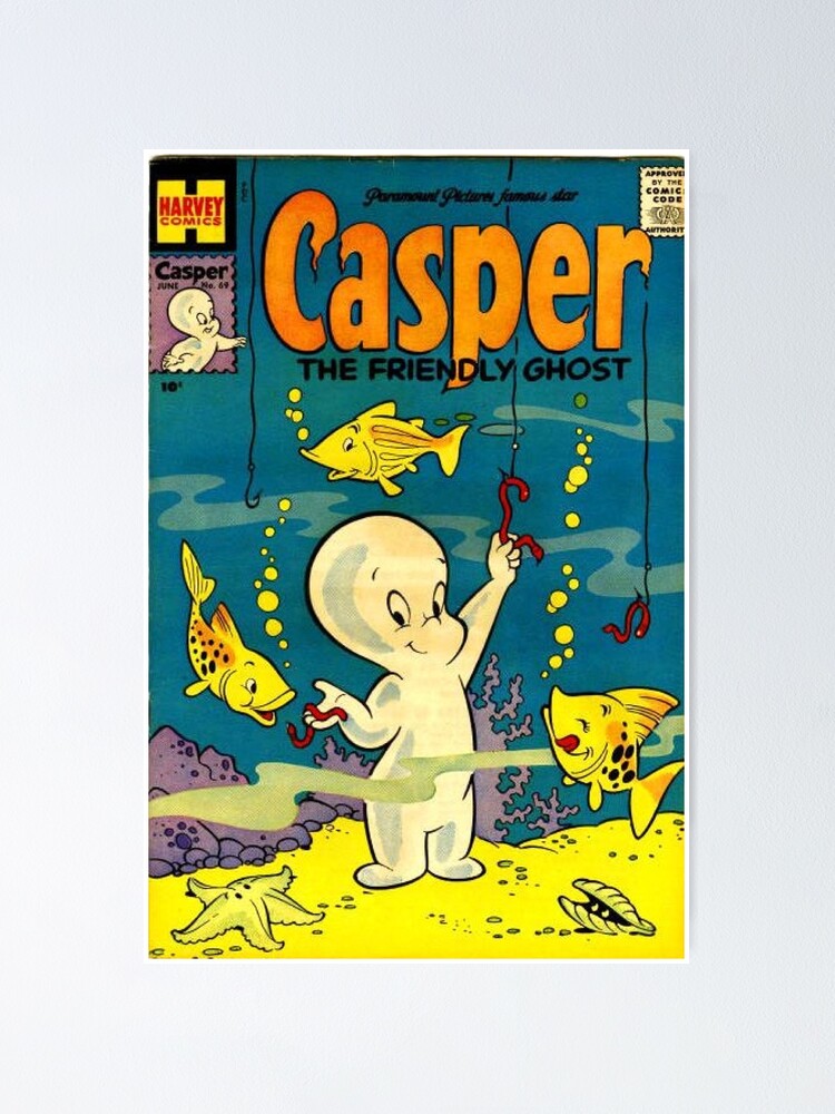 "Casper - vintage comic" Poster for Sale by auroragalavis | Redbubble