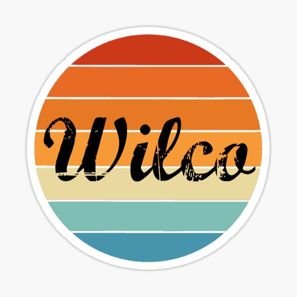 "Wilco Essential Cool " Sticker for Sale by OxfordPennant | Redbubble