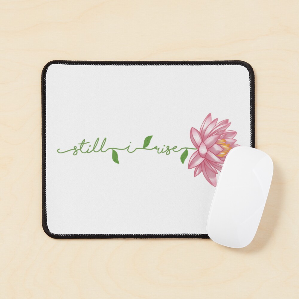 "Still I Rise Script" Sticker for Sale by Lorena Valentina | Redbubble