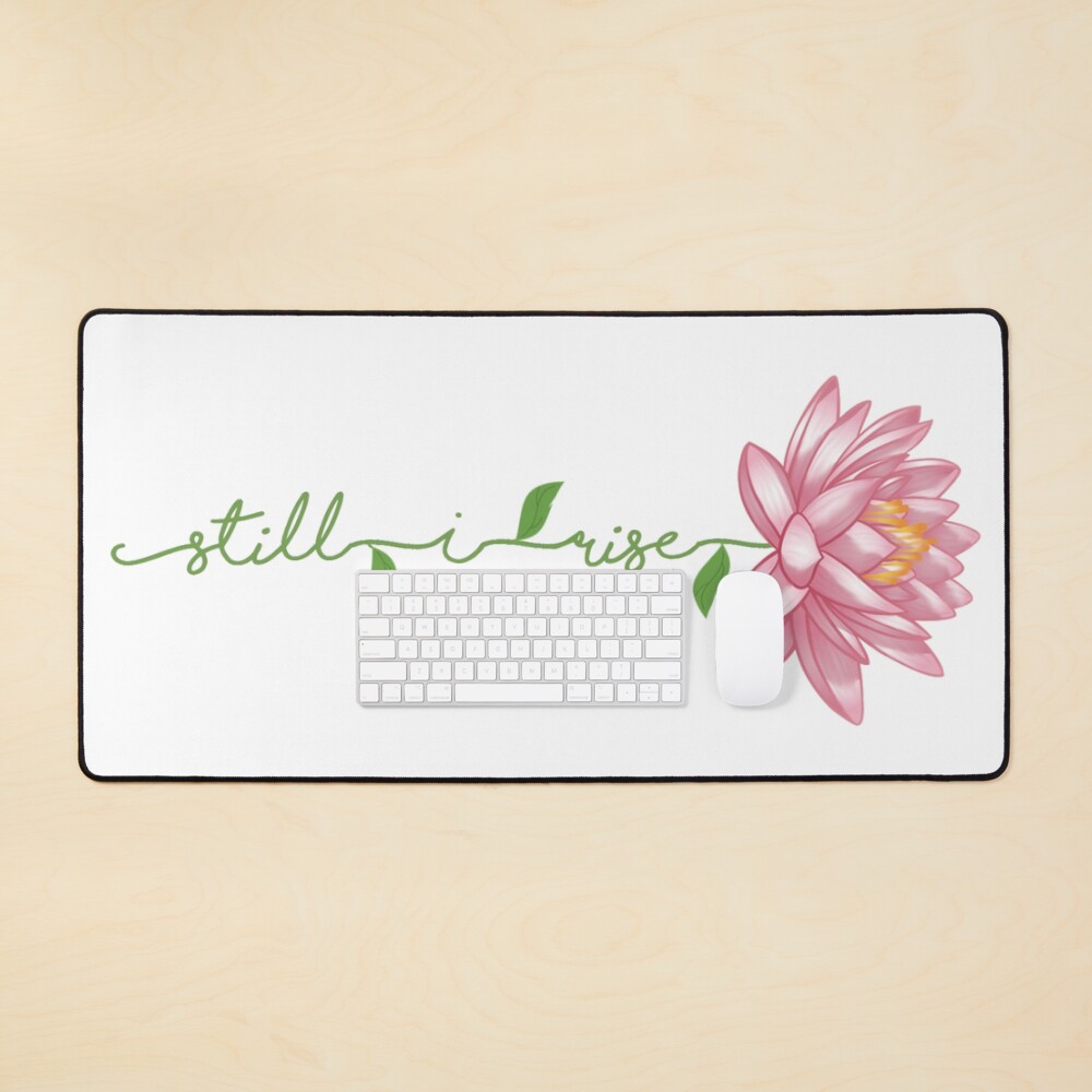 "Still I Rise Script" Sticker for Sale by Lorena Valentina | Redbubble