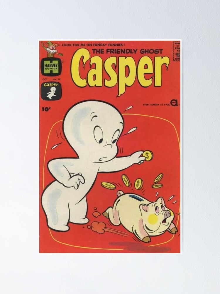 "Casper - vintage comic" Poster for Sale by auroragalavis | Redbubble