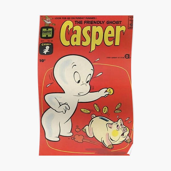 "Casper - vintage comic" Poster for Sale by auroragalavis | Redbubble