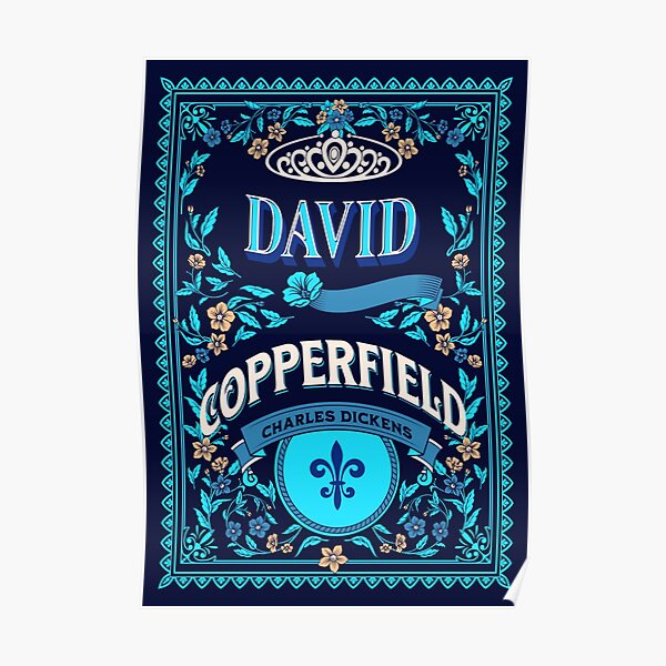 "David Copperfield - Charles Dickens Book Cover Art " Poster for Sale ...