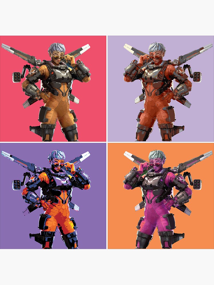 "Apex Legends Valkyrie Square Design" Sticker for Sale by StuffnSuch ...