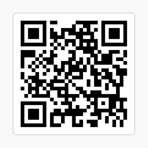 "take a closer look at that snout qr" Sticker for Sale by pixiecola ...