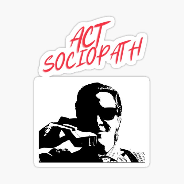 "Patrick Bateman (American Psycho)" Sticker for Sale by Majense29 ...