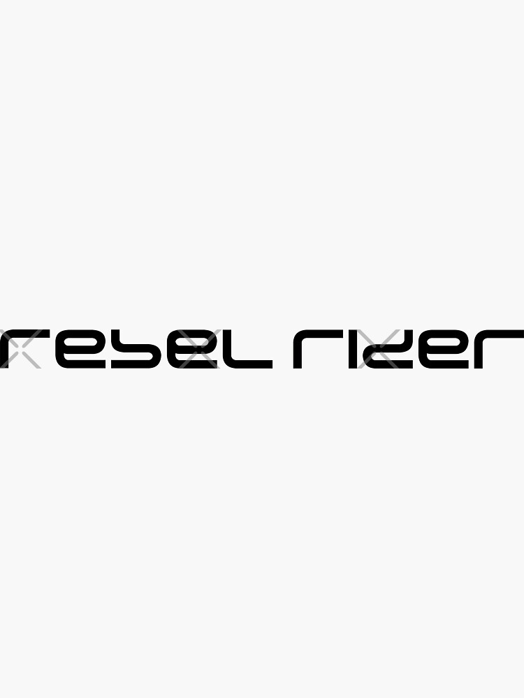 "Rebel rider motorcycle sign" Sticker for Sale by StanbArt | Redbubble