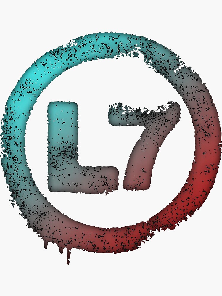 "L7 BAND" Sticker for Sale by RudyWals | Redbubble