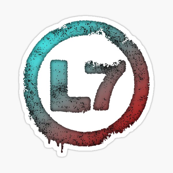 "L7 BAND" Sticker for Sale by RudyWals | Redbubble