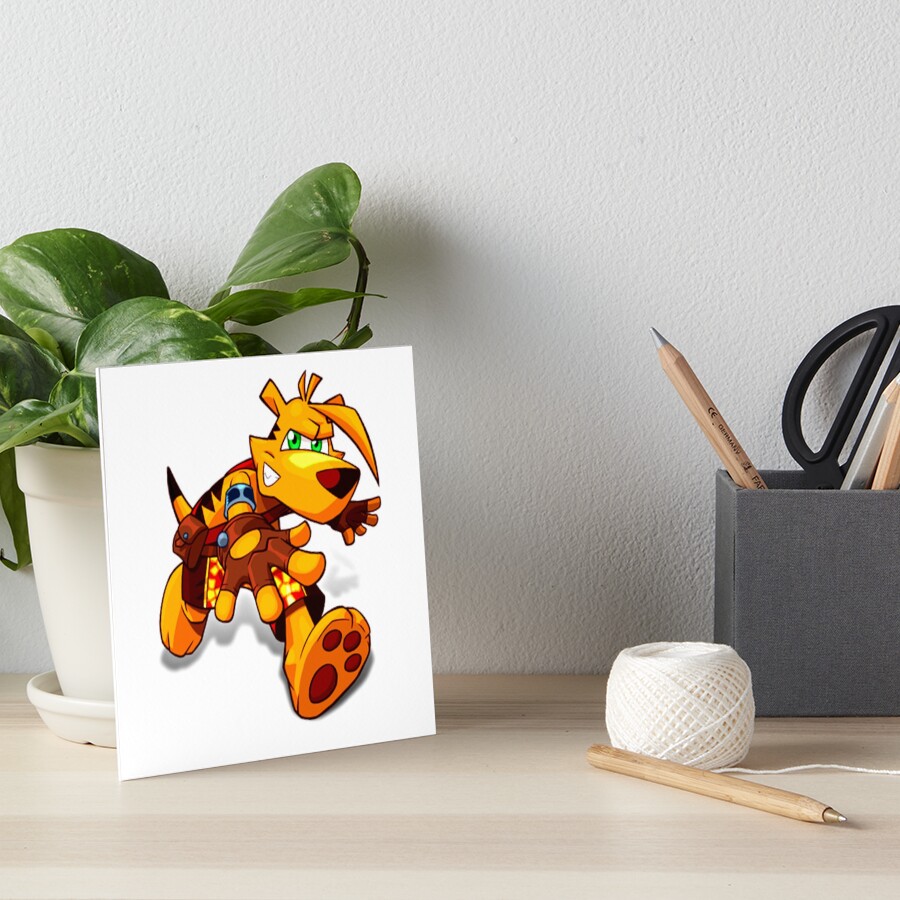 "Ty the tasmanian tiger " Art Board Print for Sale by SOPHIA-AR | Redbubble