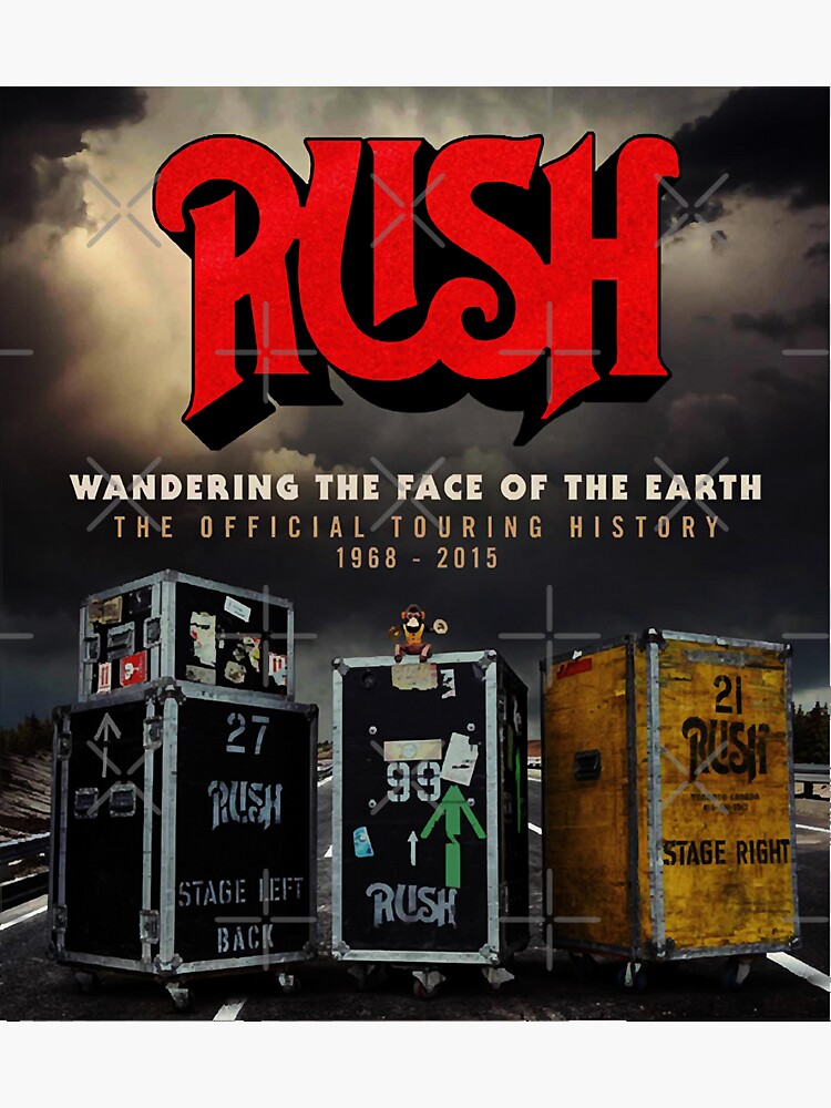 "Mens Best Rock Rush Band Gifts For Movie Fans" Sticker for Sale by ...