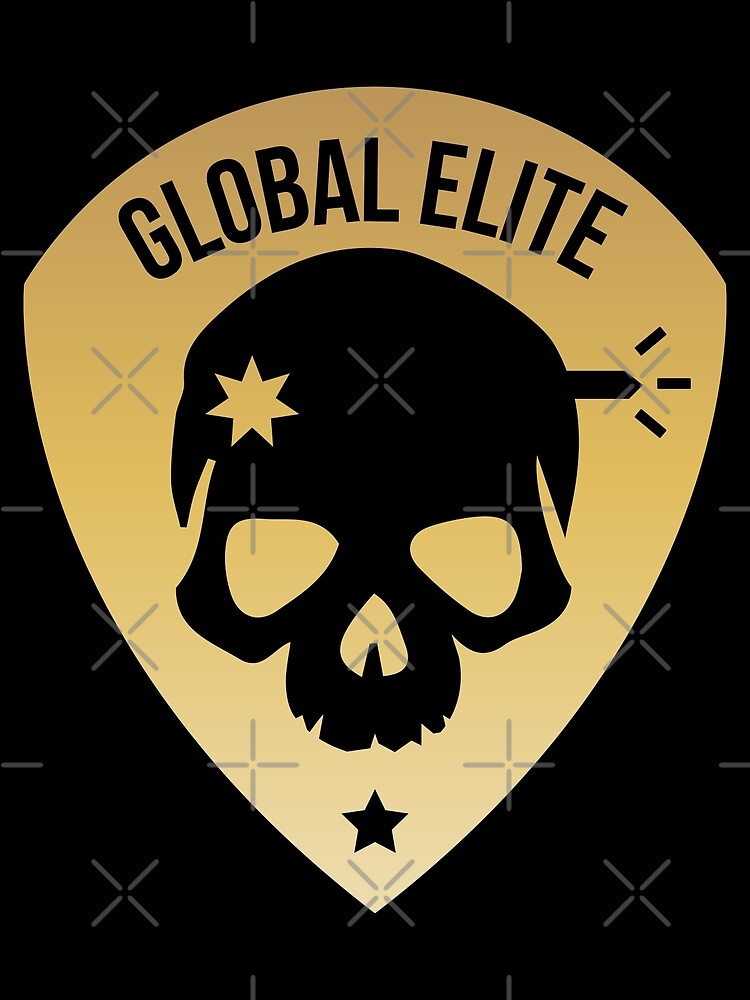 "CSGO Global Elite Abzeichen - Headshot" Poster von pixeptional | Redbubble