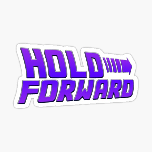"[OLD LOGO] Hold Forward Logo (Purple)" Sticker for Sale by HoldForward ...