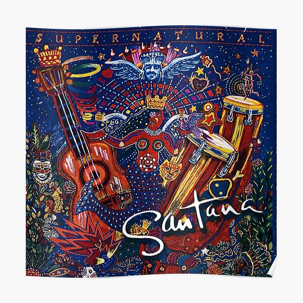"artwork santana" Poster for Sale by jimmienegron | Redbubble