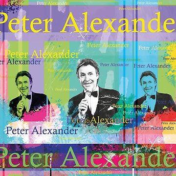 "beautiful Peter Alexander portrait" Sticker by Mauswohn | Redbubble