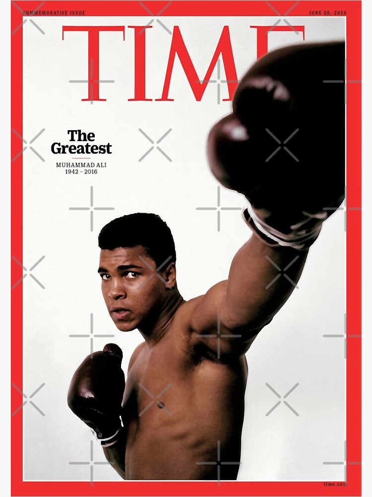 "Birthday Gift Muhammad Philanthropist Ali Retro Wave" Sticker for Sale ...