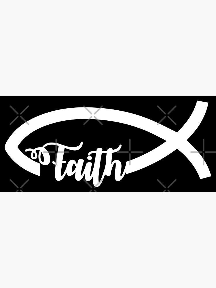 "Jesus Fish | Faith Icthys | Christian" Poster for Sale by NobleForte ...