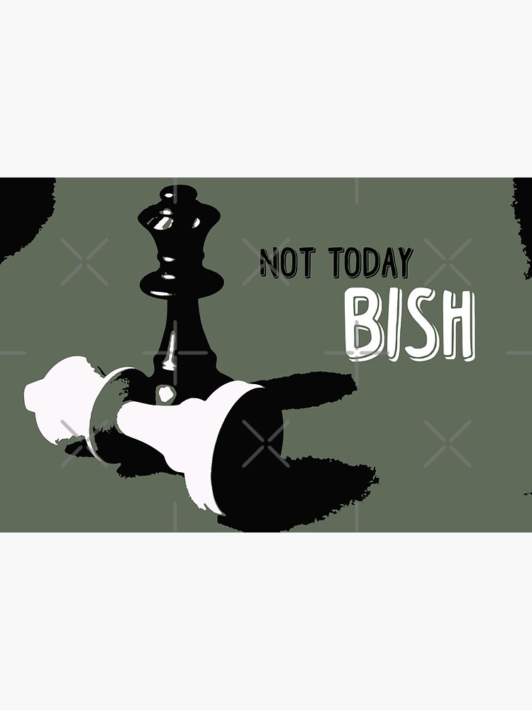 "Nope not Today Bish" Sticker for Sale by SDDdesigns | Redbubble