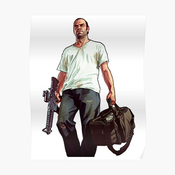 Gta V Trevor Philips Grand Theft Auto V Poster For Sale By