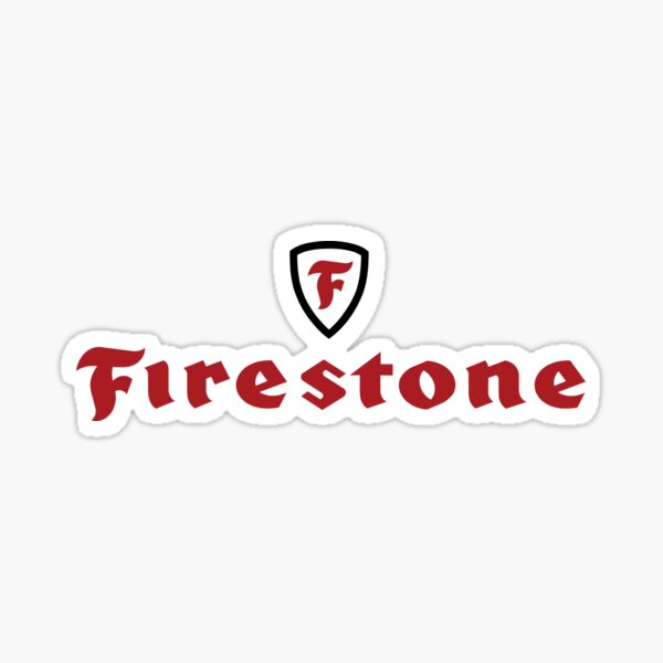 "FIRESTONE" Sticker for Sale by dumlocomni | Redbubble