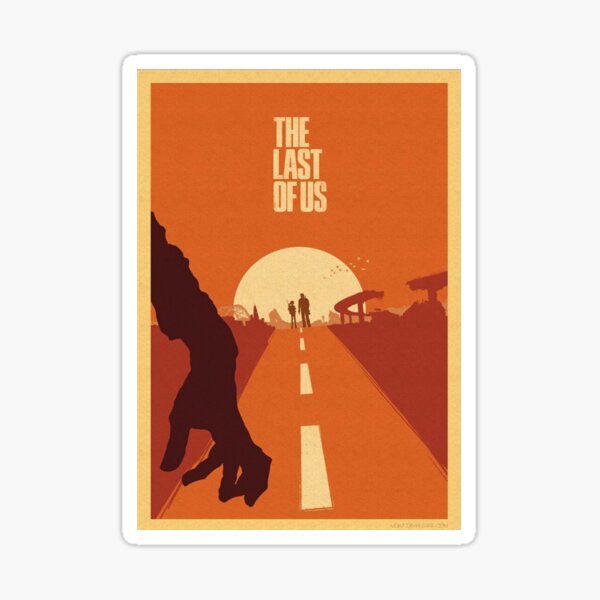 "The last of us " Sticker for Sale by kalicii | Redbubble