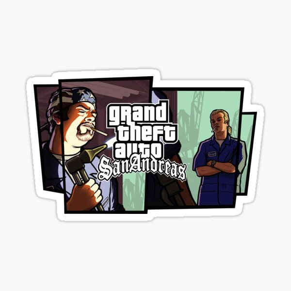 "GTA V Grand Theft Auto San Andreas – GTA 5" Sticker for Sale by ...
