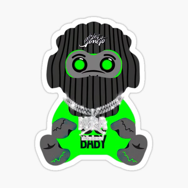 "38 BABY NBA YOUNGBOY" Sticker for Sale by topitoff | Redbubble