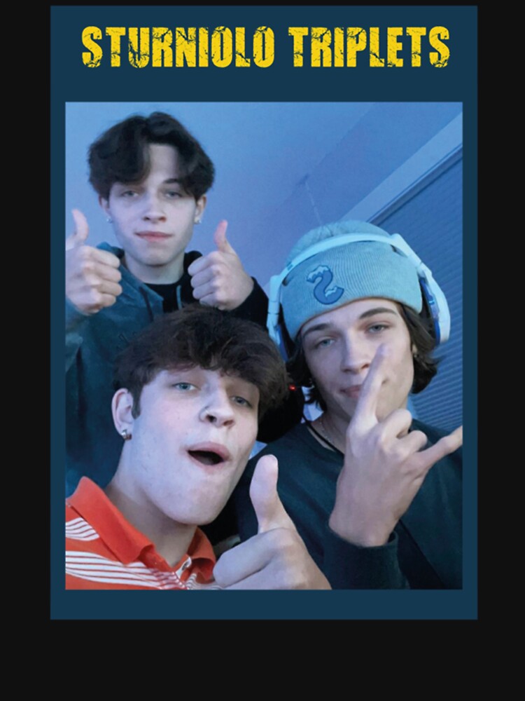 "sturniolo triplets Trio " T-shirt for Sale by Eversweshop | Redbubble ...