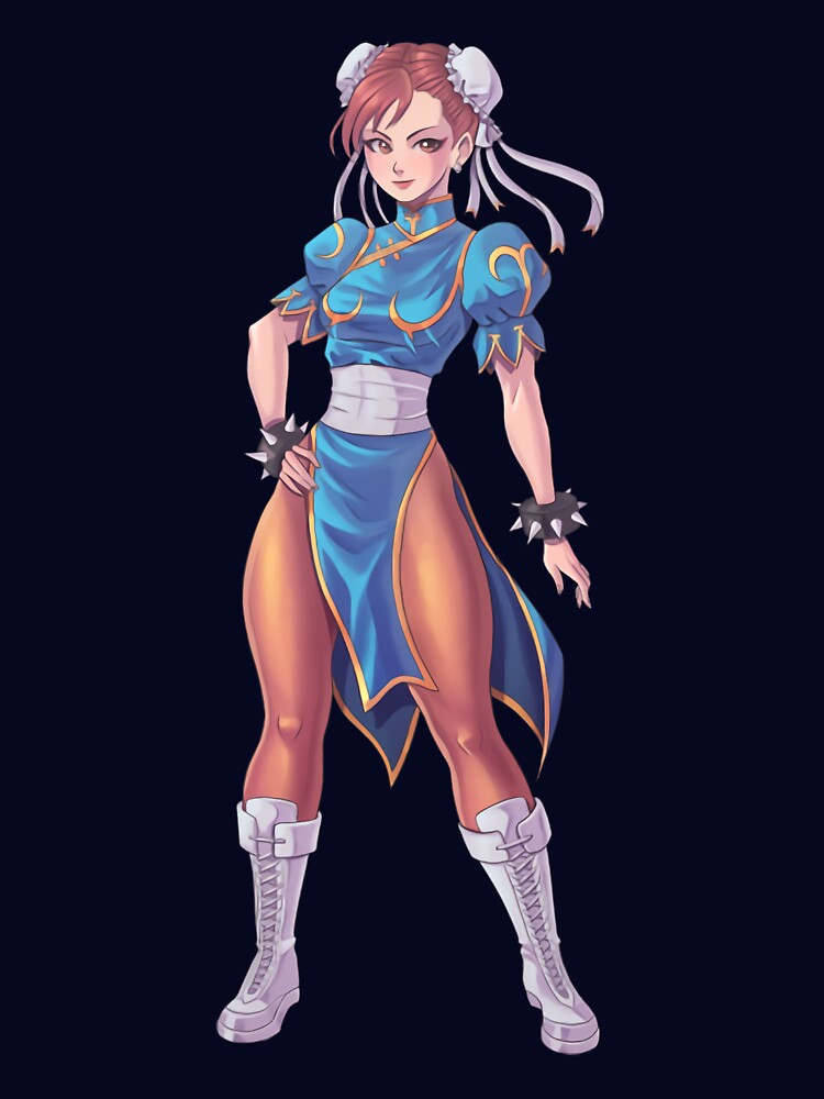 "Street Fighter Chun Li/Perfect Gifts For Men & Women" Essential T ...