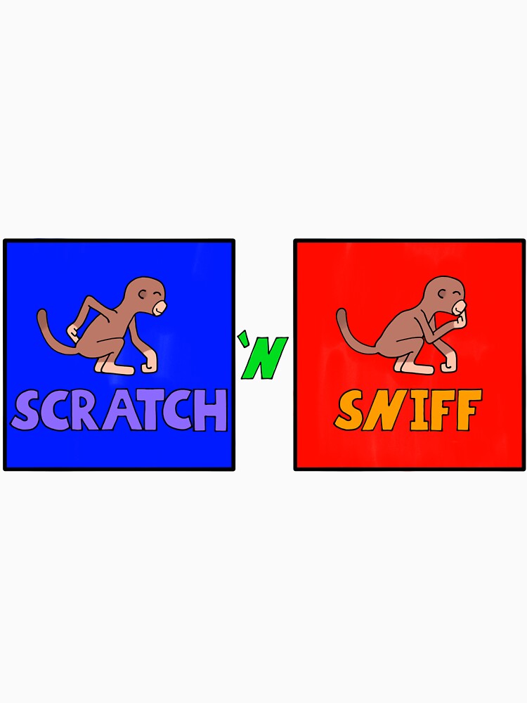 "Scratch 'N Sniff" Essential T-Shirt for Sale by Dragstmo | Redbubble