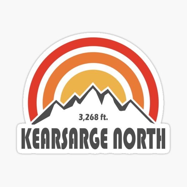 "Kearsarge North New Hampshire" Sticker for Sale by esskay | Redbubble