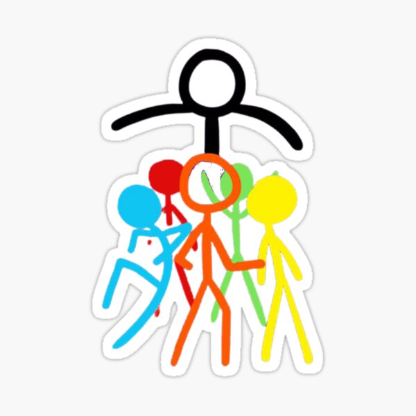 "alan becker" Sticker for Sale by malta-bella | Redbubble