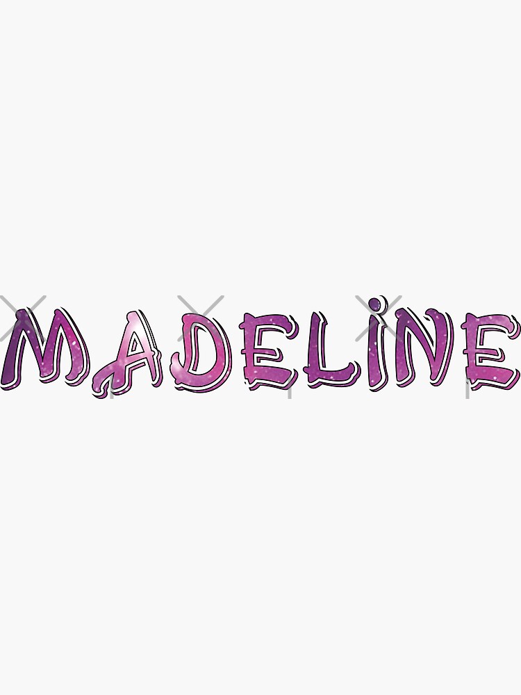 "MADELINE Name II - My name is MADELINE - typography name - Galaxy Vibe ...