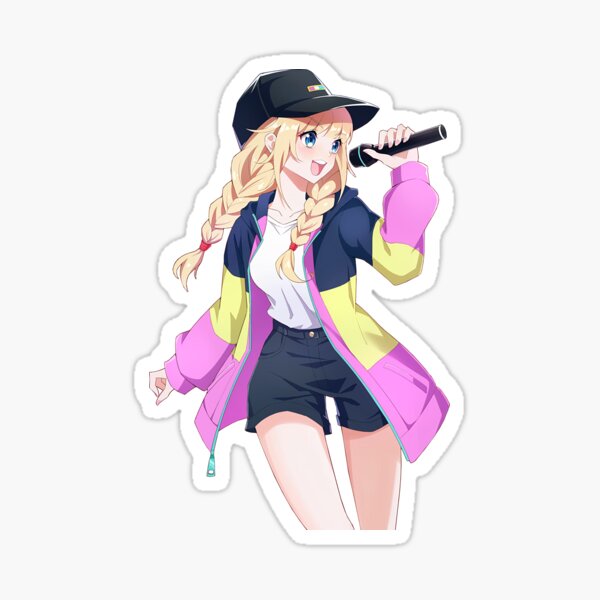 "Kawaii Singer Eiko - ya boy kongming!" Sticker for Sale by GuheheOtaku ...