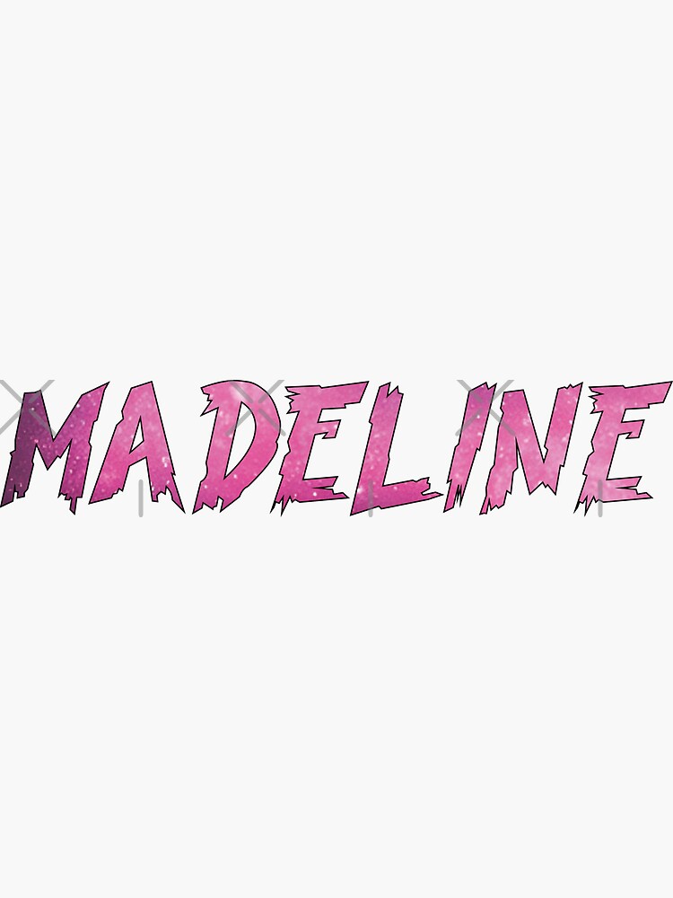 "MADELINE Name IV - My name is MADELINE - typography name - Galaxy Vibe ...