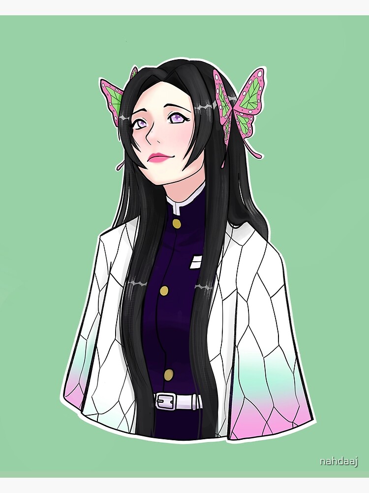 "Kanae Kocho Demon Slayer" Art Print for Sale by nahdaaj | Redbubble